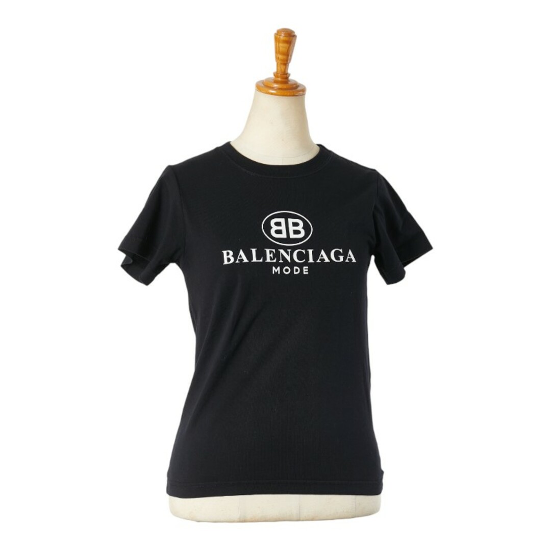 BALENCIAGA - 美品 バレンシアガ BBロゴ Tシャツ サイズ:XS BALENCIAGA - 美品 バレンシアガ BBロゴ Tシャツ サイズ:XS