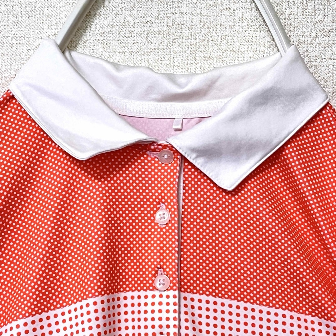 NIKE - NIKE GOLF レディース ポロシャツ L ドット柄の通販 by NIKE - NIKE GOLF レディース ポロシャツ L ドット柄の通販 by