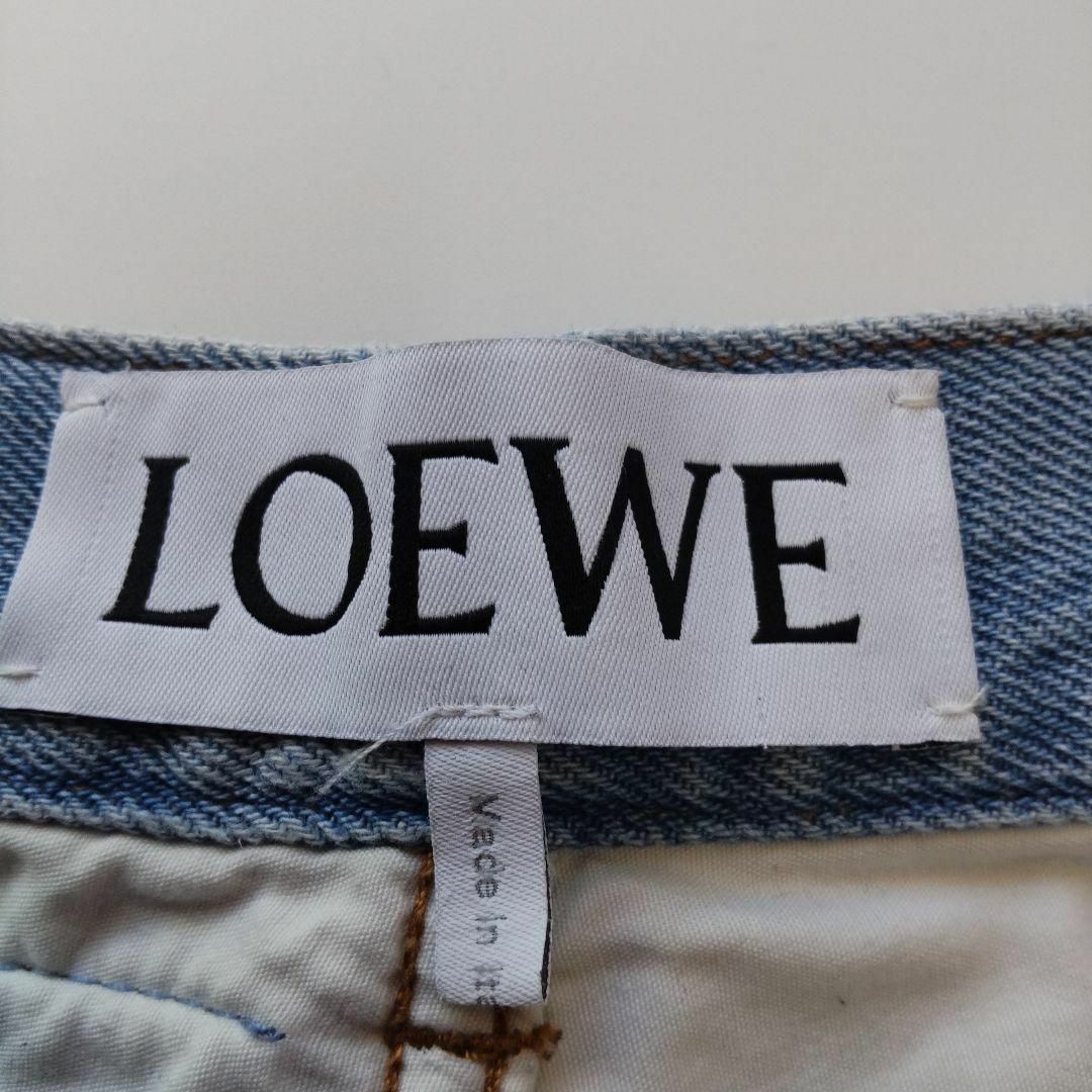 LOEWE - 美品 ロエベ コンビカラー カーヴィーデニム ハイ LOEWE - 美品 ロエベ コンビカラー カーヴィーデニム ハイ