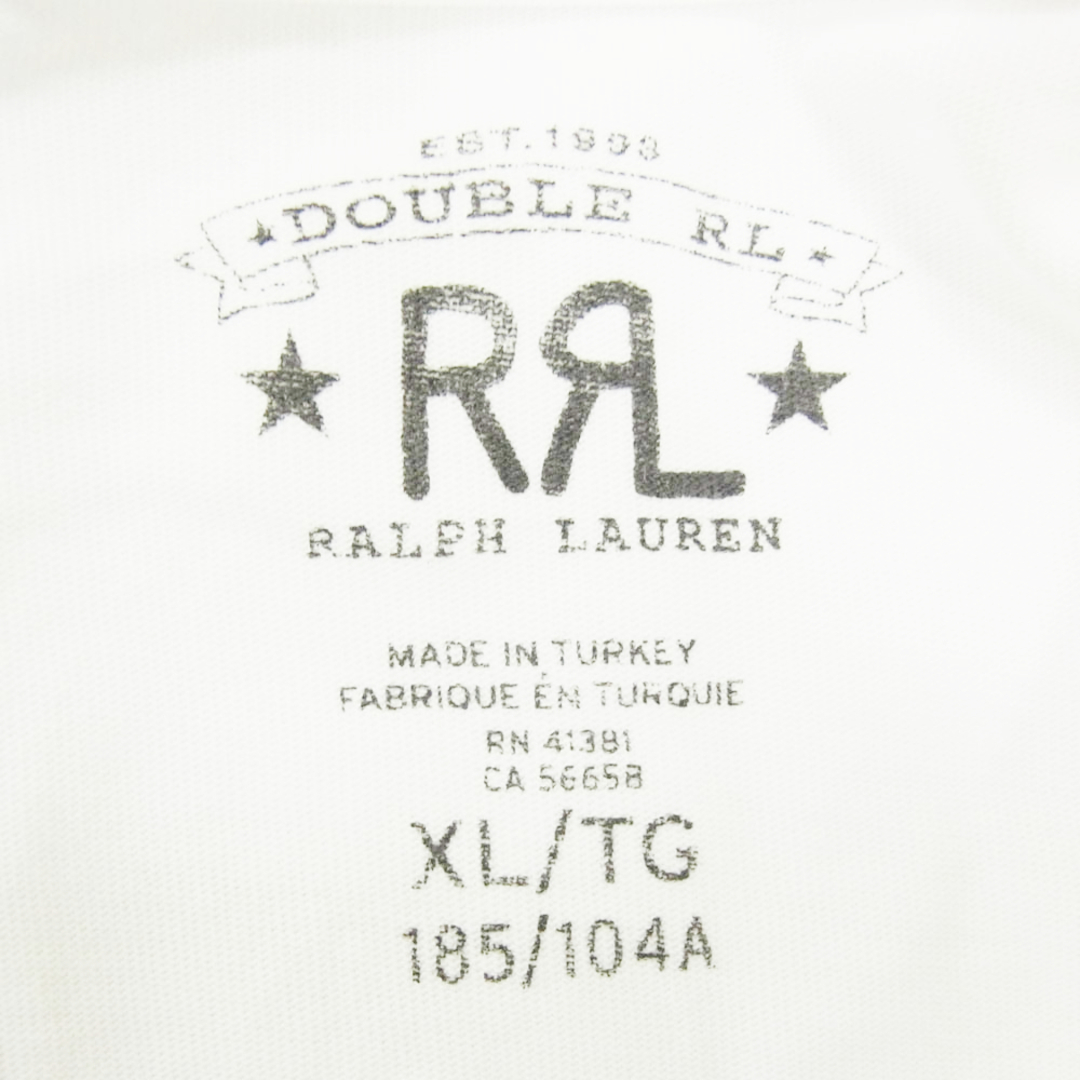 RRL - RRL ダブルアールエル 裾 刺繍 半袖 ヘビーウェイト RRL - RRL ダブルアールエル 裾 刺繍 半袖 ヘビーウェイト