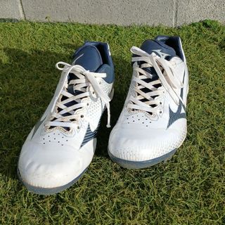 NIKE - NIKE 野球 スパイク ホワイト レインボー 白 金具 28 NIKE - NIKE 野球 スパイク ホワイト レインボー 白 金具 28