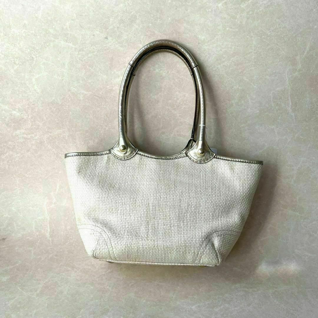 COACH - コーチ ハンドバッグ COACH 蝶 モチーフ 蛇革 篭バッグ COACH - コーチ ハンドバッグ COACH 蝶 モチーフ 蛇革 篭バッグ