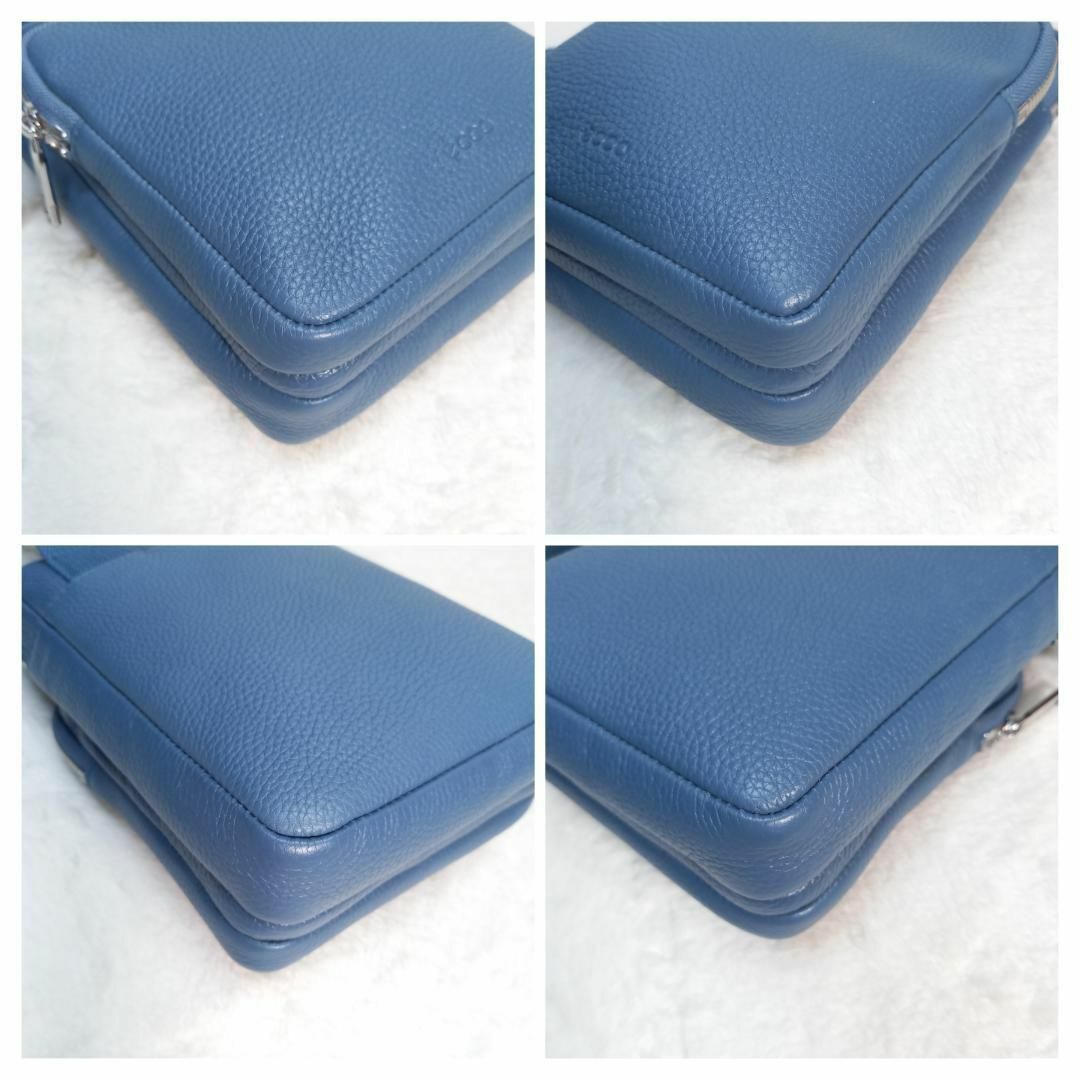 ECCO - 極美品✨ecco レザークロスボディバッグ ショルダー ECCO - 極美品✨ecco レザークロスボディバッグ ショルダー
