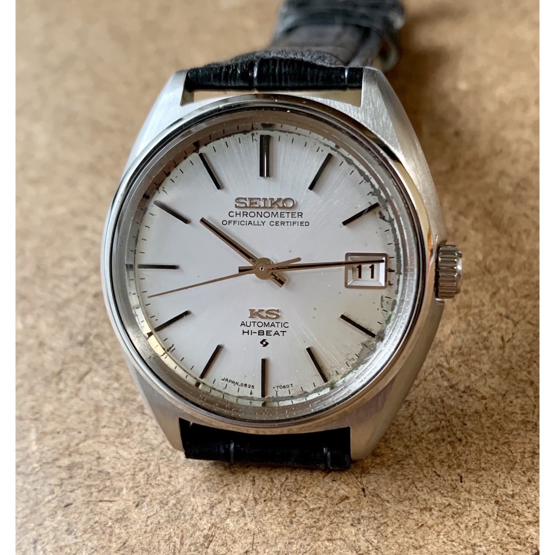 SEIKO - OH済み SEIKO KS キングセイコー メダリオン クロノ SEIKO - OH済み SEIKO KS キングセイコー メダリオン クロノ