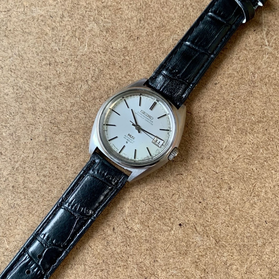 SEIKO - OH済み SEIKO KS キングセイコー メダリオン クロノ SEIKO - OH済み SEIKO KS キングセイコー メダリオン クロノ