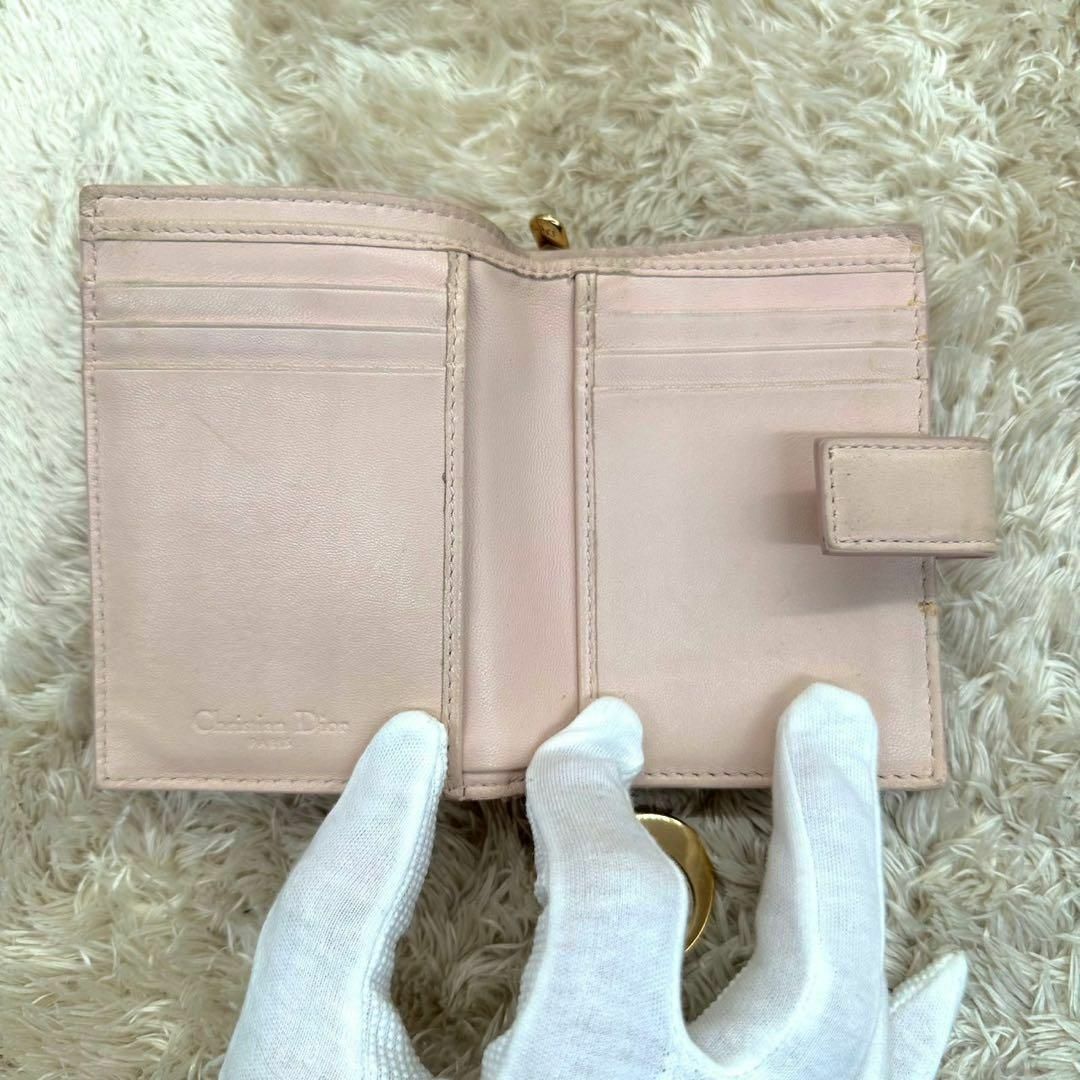 Christian Dior - 【美品】クリスチャンディオール 二つ折り財布 Christian Dior - 【美品】クリスチャンディオール 二つ折り財布