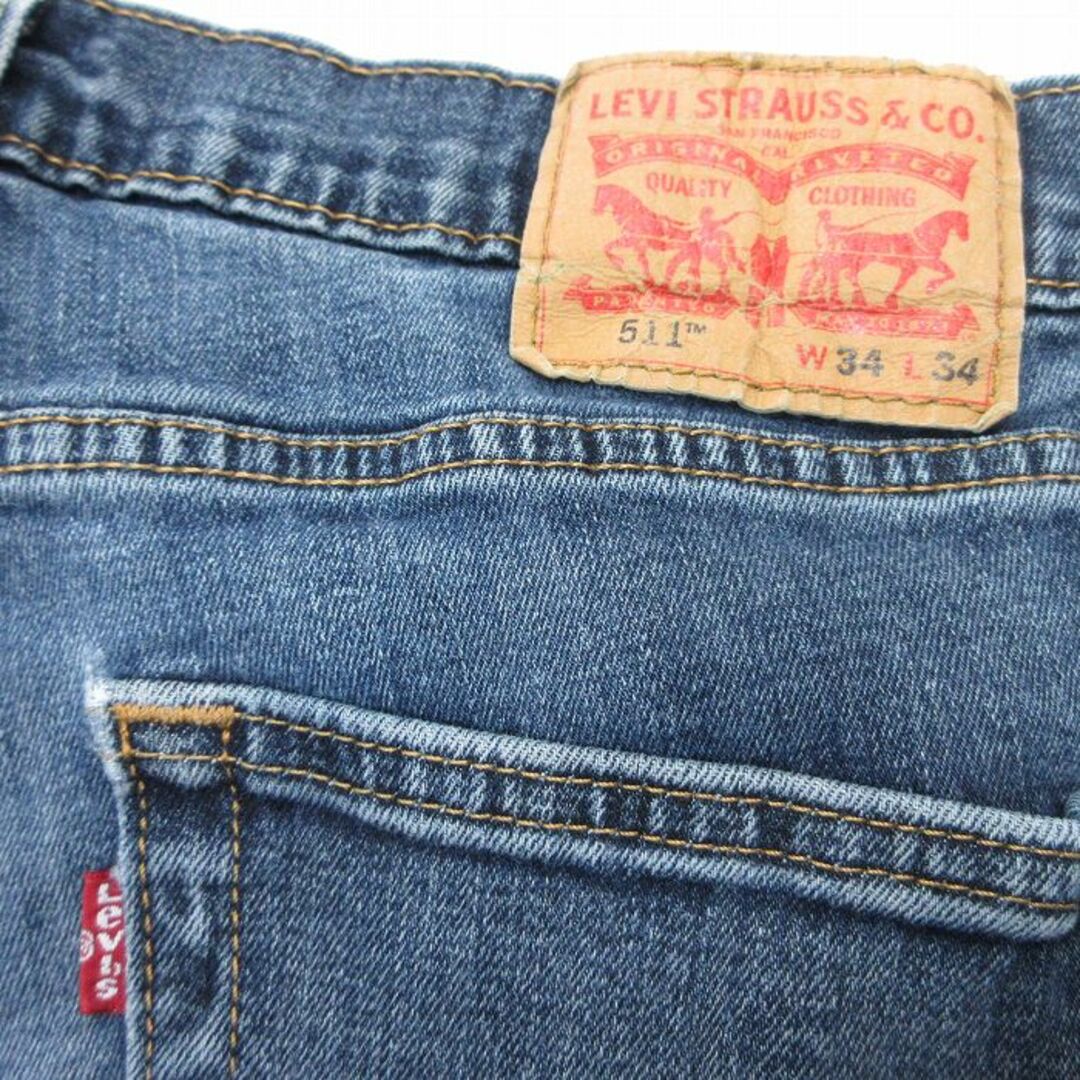 Levi's - W31☆古着 リーバイス Levis 511 ジーンズ メンズ ヒゲ Levi's - W31☆古着 リーバイス Levis 511 ジーンズ メンズ ヒゲ