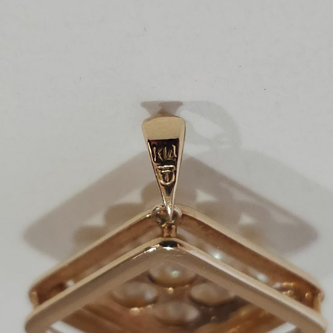 TASAKI - 1353 タサキパールネックレストップK14YGイエロー TASAKI - 1353 タサキパールネックレストップK14YGイエロー