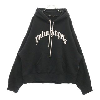 Palm Angels パームエンジェルス 22SS Curved Logo Hoody カーブ Palm Angels パームエンジェルス 22SS Curved Logo Hoody カーブ