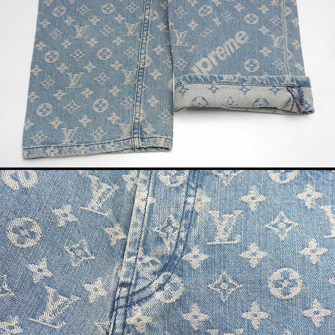 LOUIS VUITTON - ルイヴィトン Supremeコラボ デニム 30 LOUIS VUITTON - ルイヴィトン Supremeコラボ デニム 30
