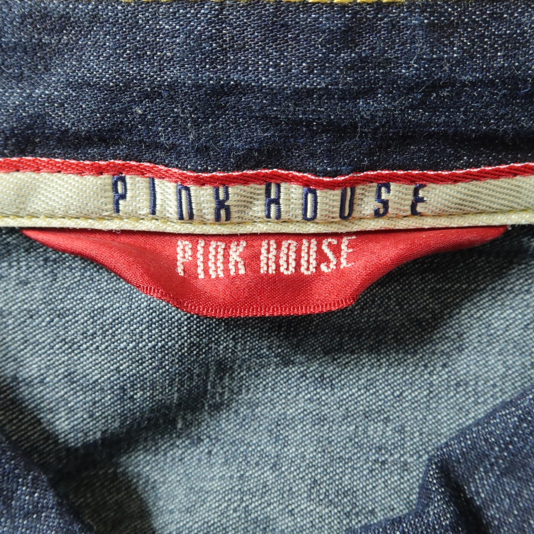 PINK HOUSE - 【美品】ピンクハウス☆デニムジャケット 七分袖 PINK HOUSE - 【美品】ピンクハウス☆デニムジャケット 七分袖
