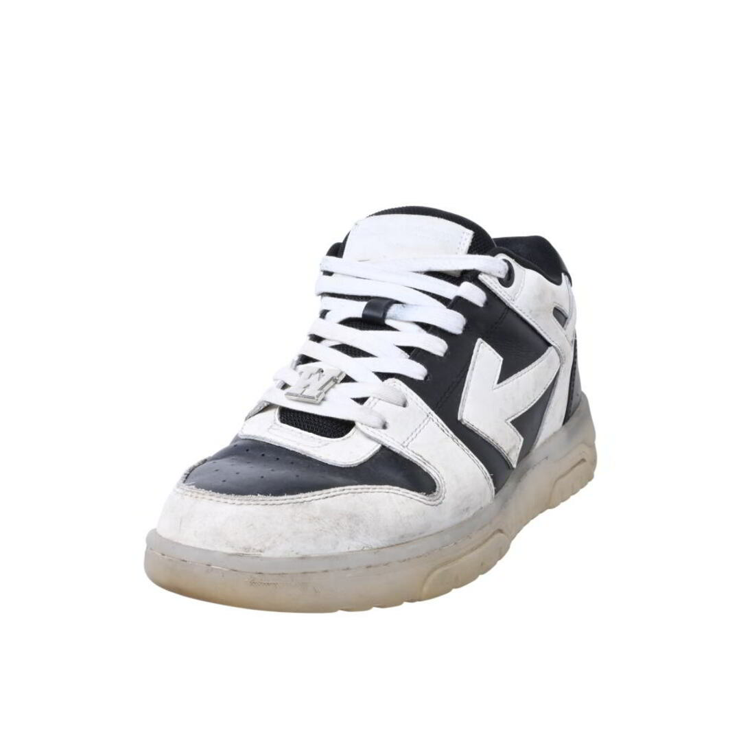 Off-White - OFF-WHITE ローカット レザー スニーカーの通販 by Off-White - OFF-WHITE ローカット レザー スニーカーの通販 by