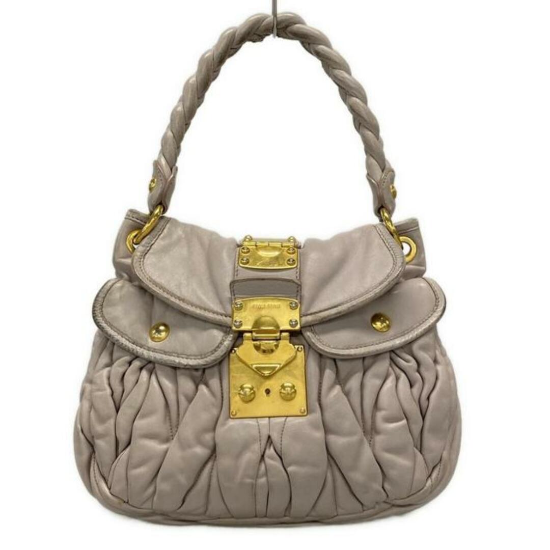 MIU MIU - miumiu(ミュウミュウ) ハンドバッグ マテラッセ MIU MIU - miumiu(ミュウミュウ) ハンドバッグ マテラッセ