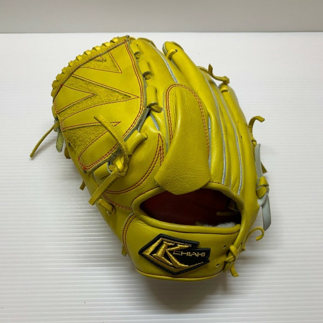 中古品 チアキ CHIAKI 硬式 投手用グローブ FKI-11 左投げ 4734 中古品 チアキ CHIAKI 硬式 投手用グローブ FKI-11 左投げ 4734