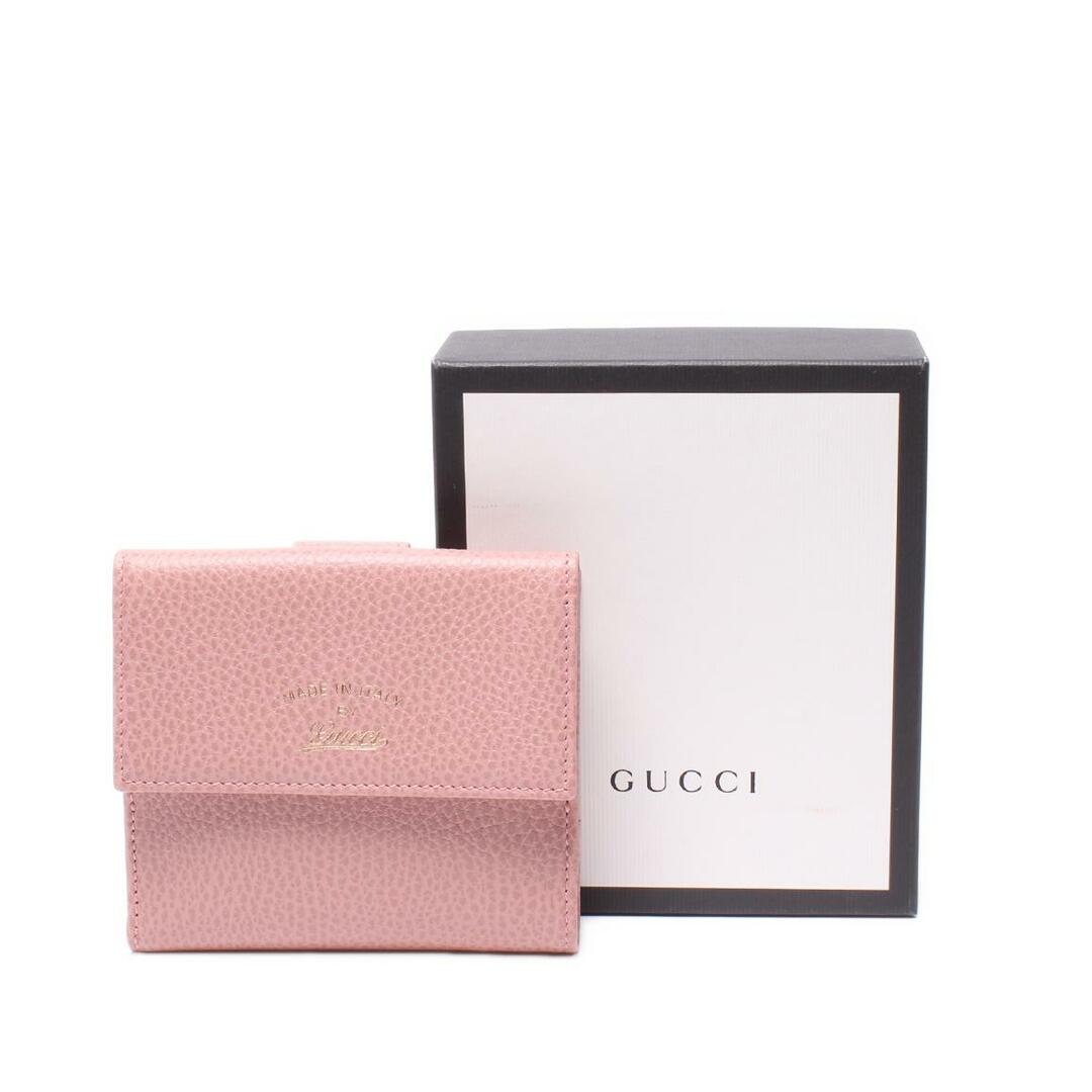 GUCCI - 美品 グッチ GUCCI 二つ折り財布 368233 496334 GUCCI - 美品 グッチ GUCCI 二つ折り財布 368233 496334