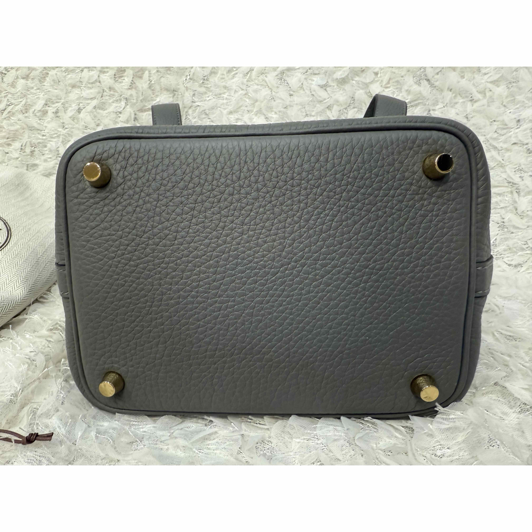 HERMES - エルメス ピコタンロックPM グリメイヤー/Gold金具 U HERMES - エルメス ピコタンロックPM グリメイヤー/Gold金具 U