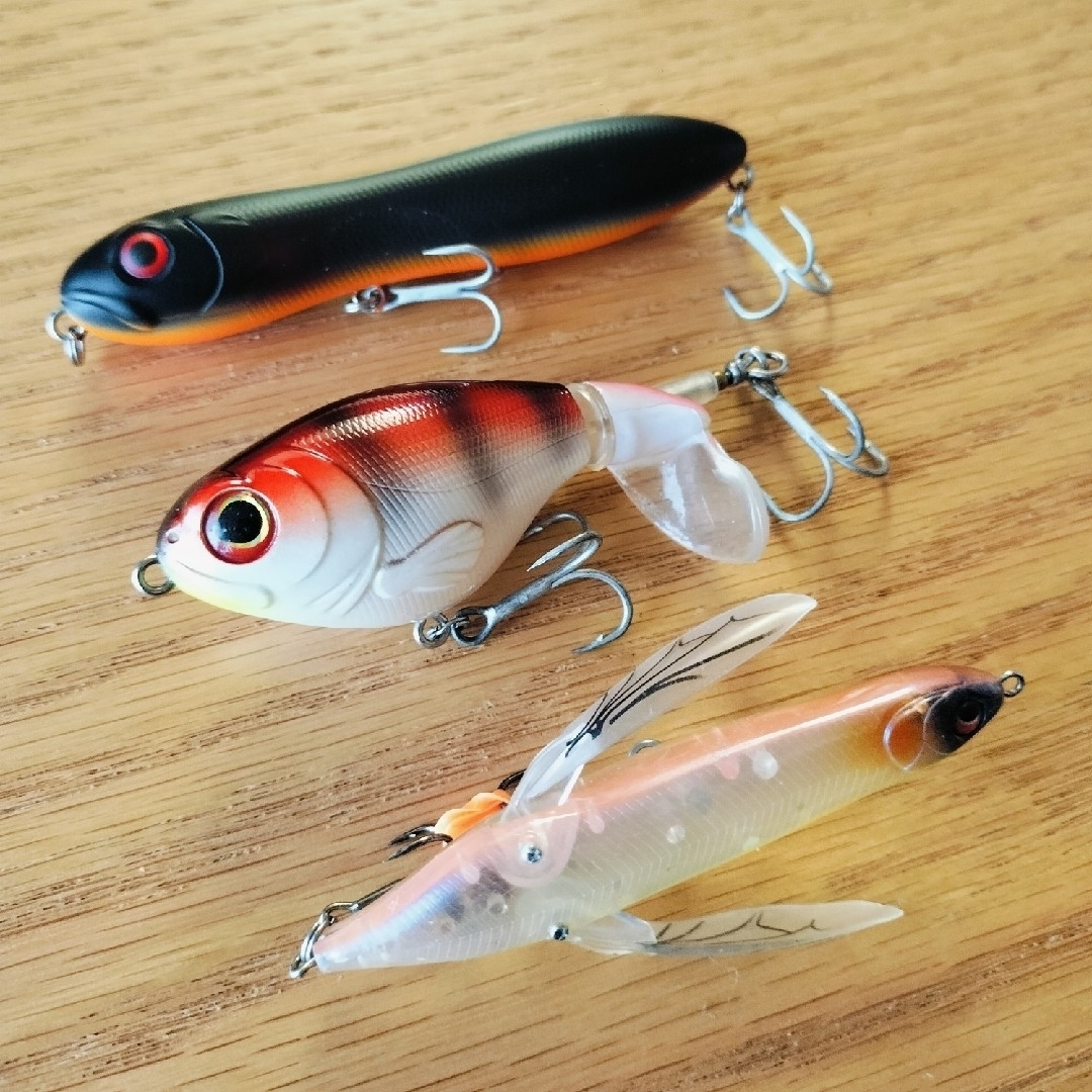 バス釣り トップウォーター ハードルアー 3種セットの通販 by バス釣り トップウォーター ハードルアー 3種セットの通販 by