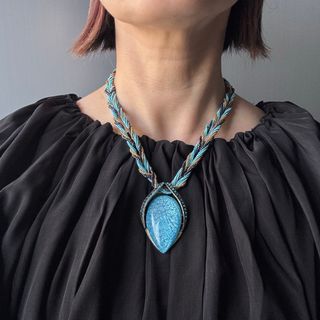ブルーウォーターアクアマリン ペンダントの通販 by ーCawaii ブルーウォーターアクアマリン ペンダントの通販 by ーCawaii