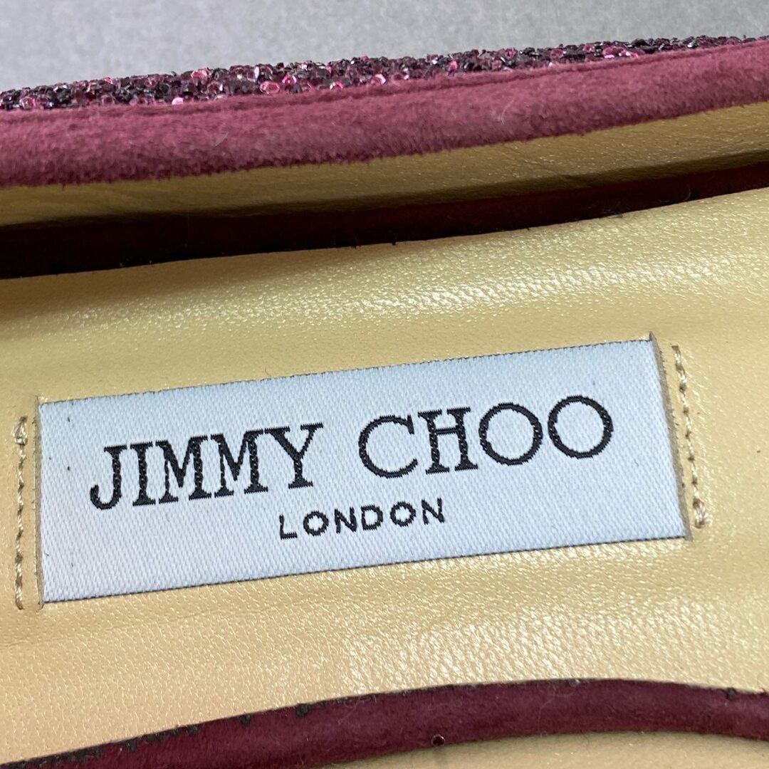 JIMMY CHOO - 4d16 《美品》 JIMMY CHOO ジミーチュウ JIMMY CHOO - 4d16 《美品》 JIMMY CHOO ジミーチュウ