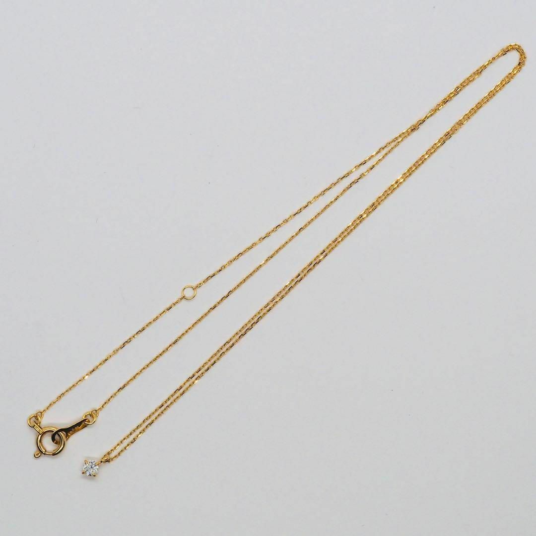 ete - 【ete】K18 ダイヤモンド ネックレス「ブライト」 0.06ct ete - 【ete】K18 ダイヤモンド ネックレス「ブライト」 0.06ct