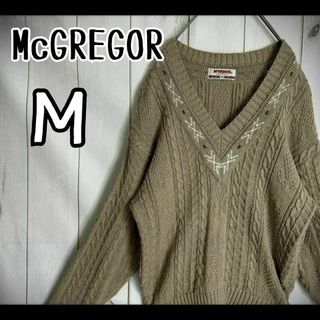 McGREGOR - 毛足長☆60s ヴィンテージモヘアセーター McGREGOR - 毛足長☆60s ヴィンテージモヘアセーター