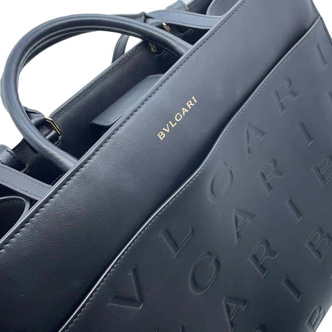 BVLGARI - ブルガリ トートバッグ インフィニートゥム レザー BVLGARI - ブルガリ トートバッグ インフィニートゥム レザー