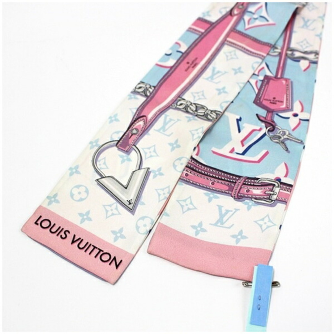 LOUIS VUITTON - ルイヴィトン スカーフ バンドー ピンク LOUIS VUITTON - ルイヴィトン スカーフ バンドー ピンク