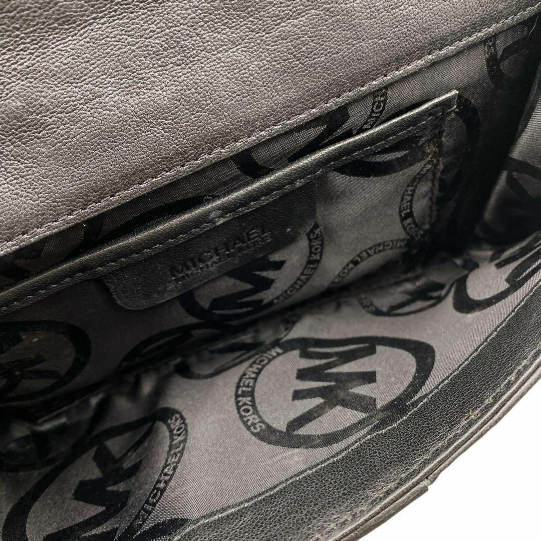 MICHAEL KORS - MICHAEL KORS クラッチバッグ ブラック MICHAEL KORS - MICHAEL KORS クラッチバッグ ブラック