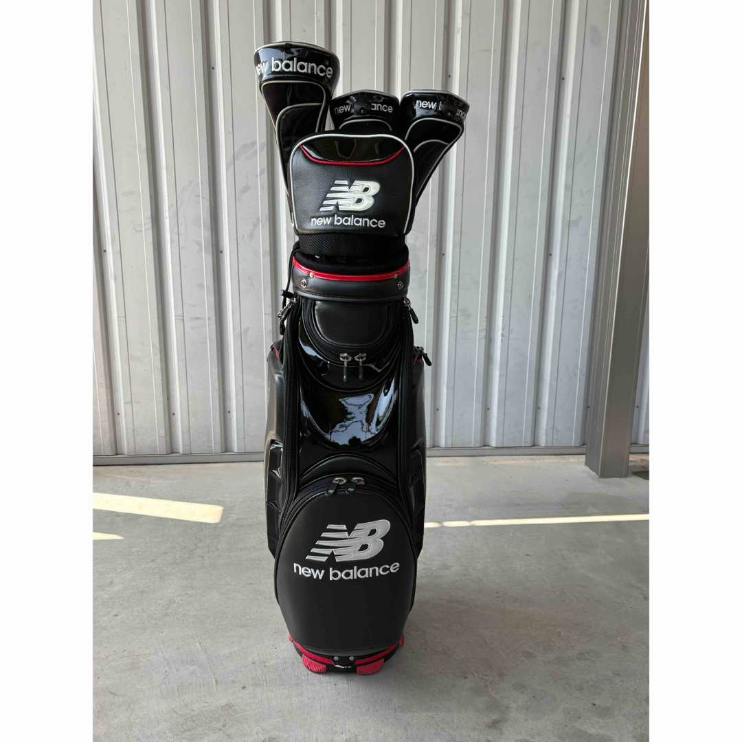 new balance golf - ニューバランス 6点セット キャディバッグ new balance golf - ニューバランス 6点セット キャディバッグ