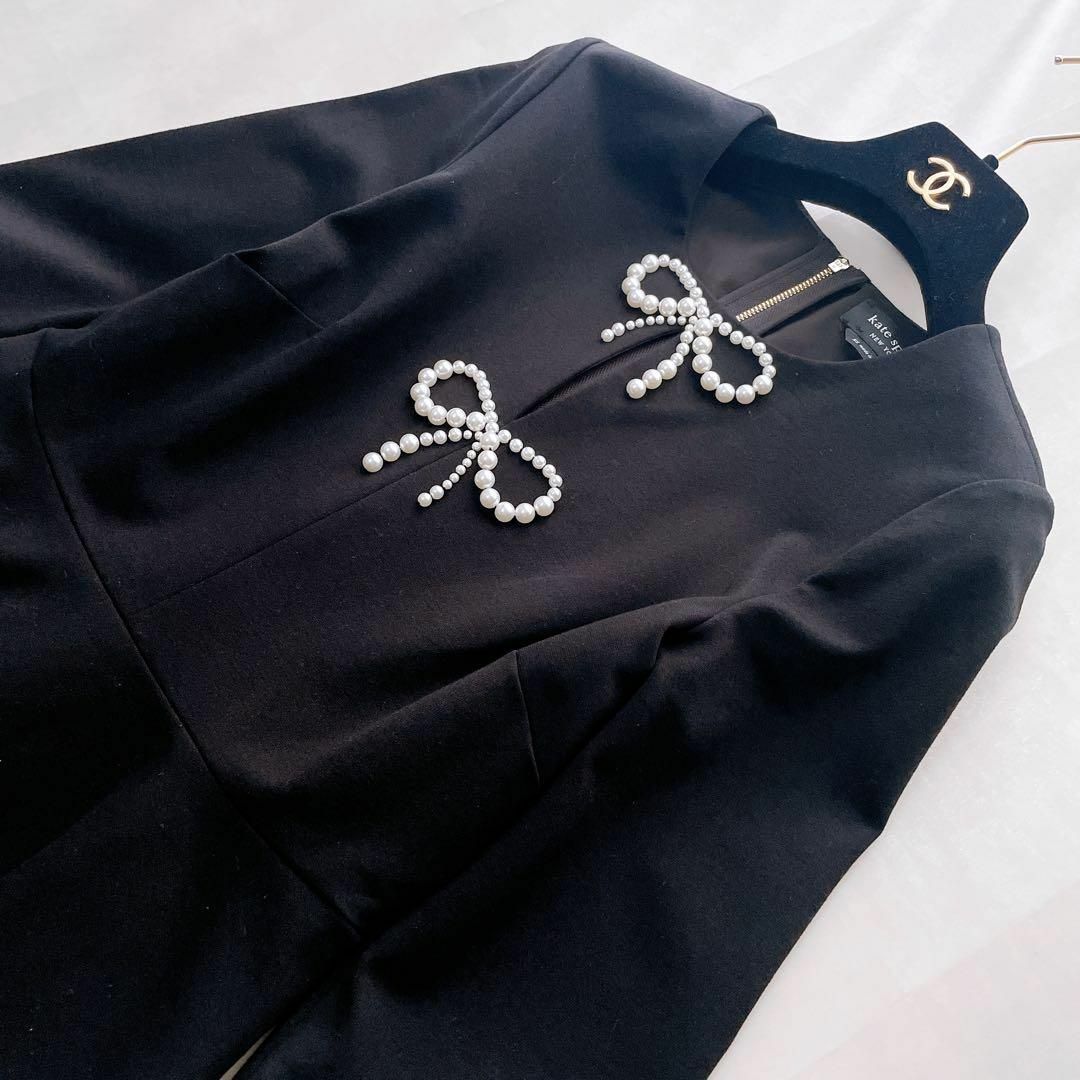 kate spade NEW YORK - 極美品✨ケイトスペード パール ボウ kate spade NEW YORK - 極美品✨ケイトスペード パール ボウ