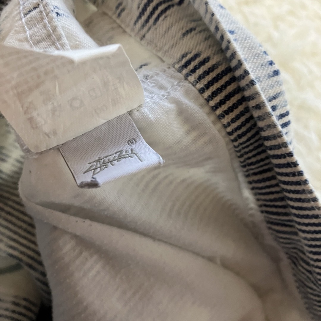 STUSSY - stussy ステューシー ストライプ ワークパンツ work STUSSY - stussy ステューシー ストライプ ワークパンツ work