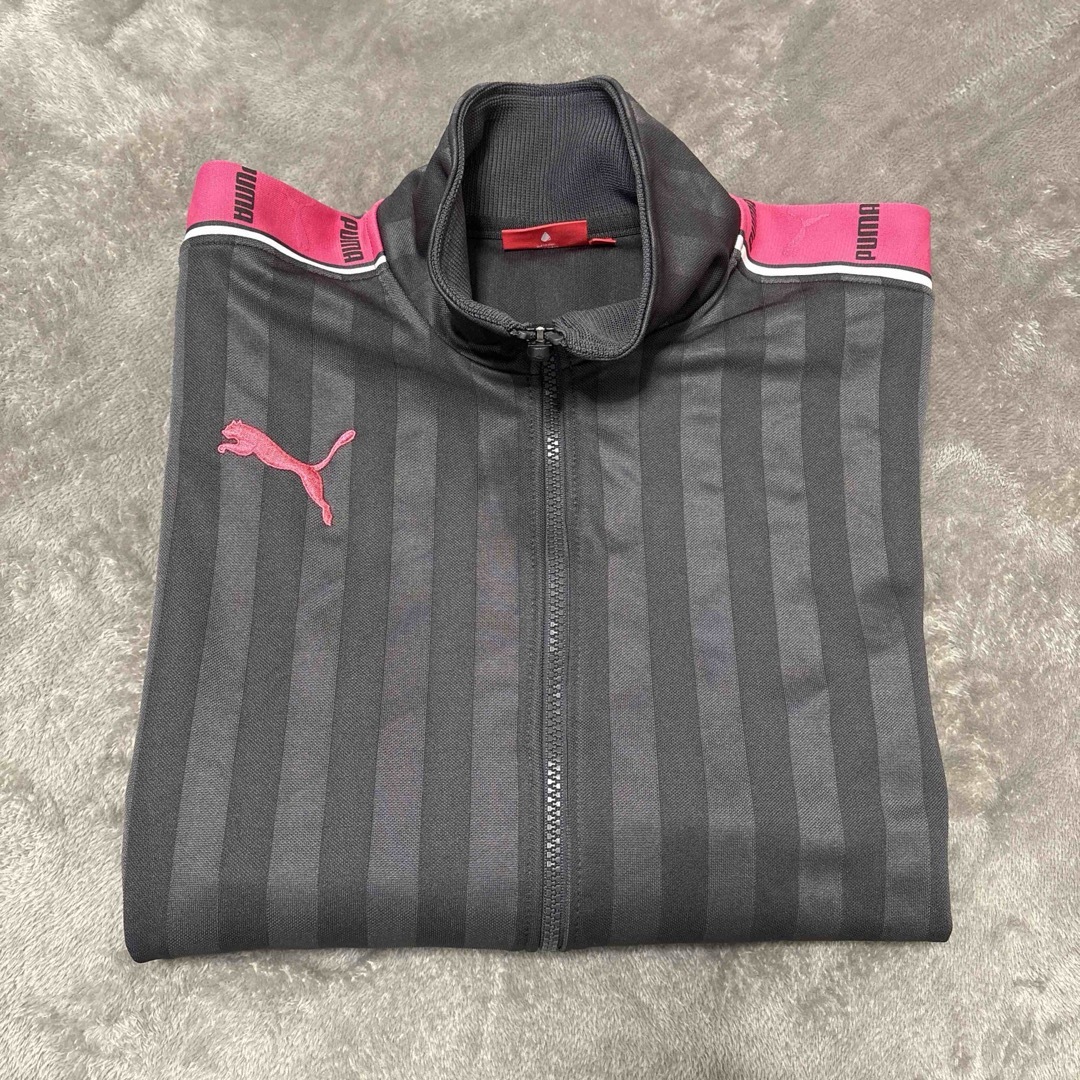 PUMA - 【廃盤商品】PUMA プーマ ジャージ上 ピンク y2k 平成 PUMA - 【廃盤商品】PUMA プーマ ジャージ上 ピンク y2k 平成