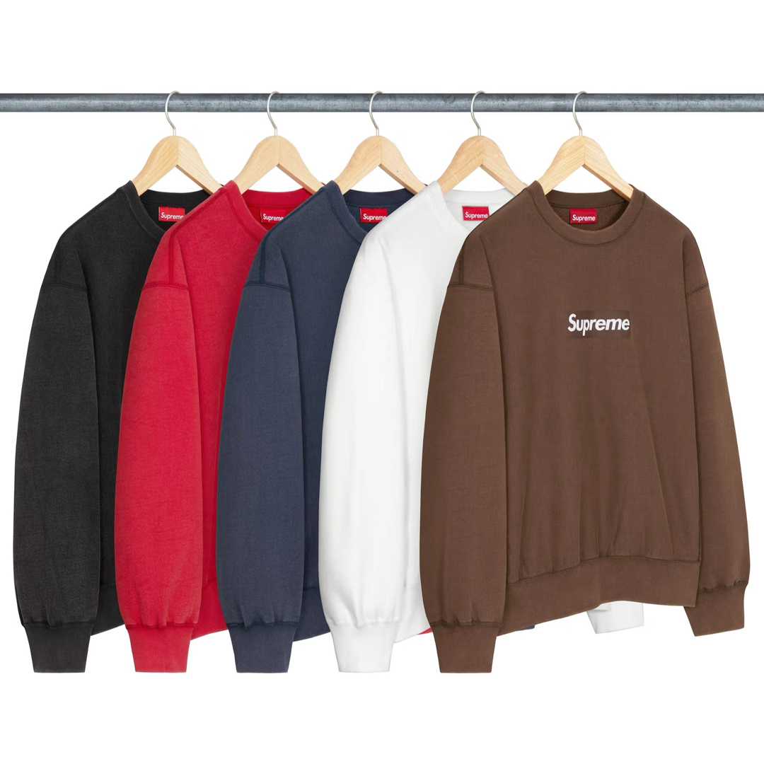 Supreme - Supreme Washed Box Logo Crewneck Black Mの通販 by Supreme - Supreme Washed Box Logo Crewneck Black Mの通販 by