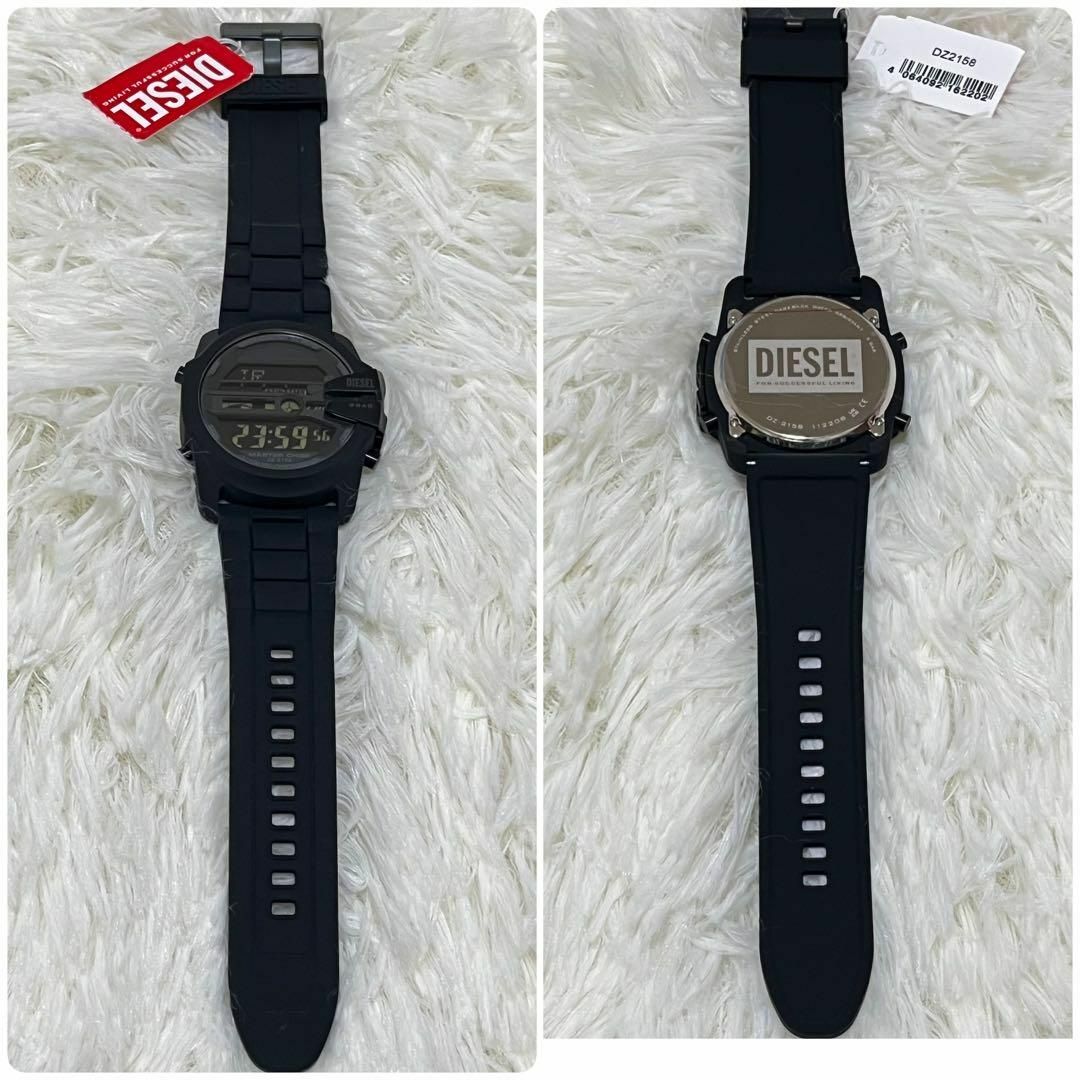 DIESEL - 新品未使用 DIESEL ディーゼル 腕時計 黒の通販 by DIESEL - 新品未使用 DIESEL ディーゼル 腕時計 黒の通販 by