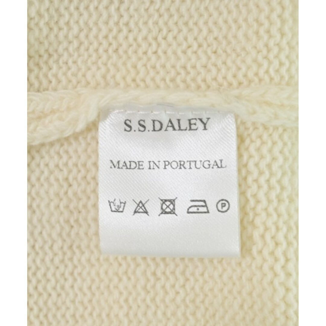 S.S.DALEY エスエスデイリー ニット・セーター S 白x緑x茶等 S.S.DALEY エスエスデイリー ニット・セーター S 白x緑x茶等