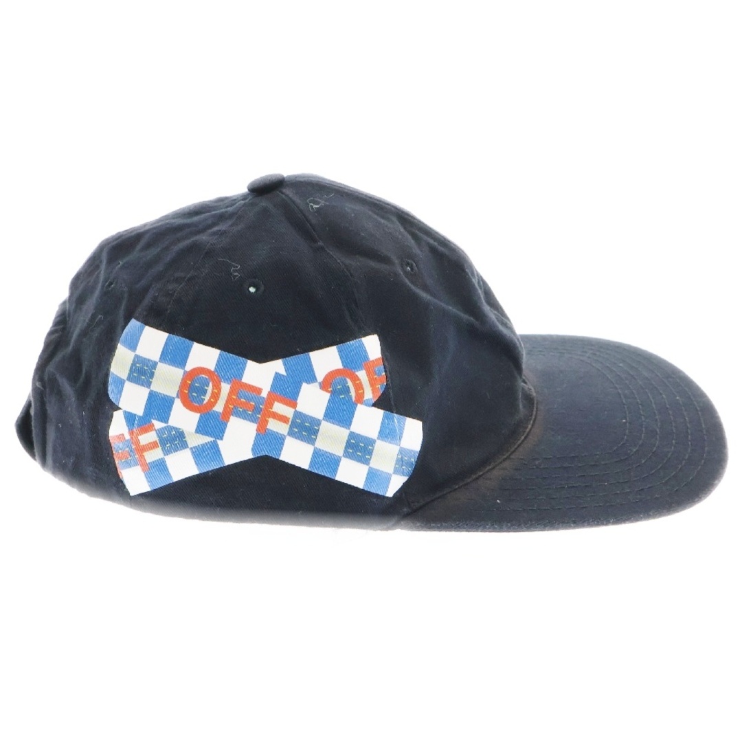 Off-White - OFF-WHITE オフホワイト Side Check Logo Cap Off-White - OFF-WHITE オフホワイト Side Check Logo Cap