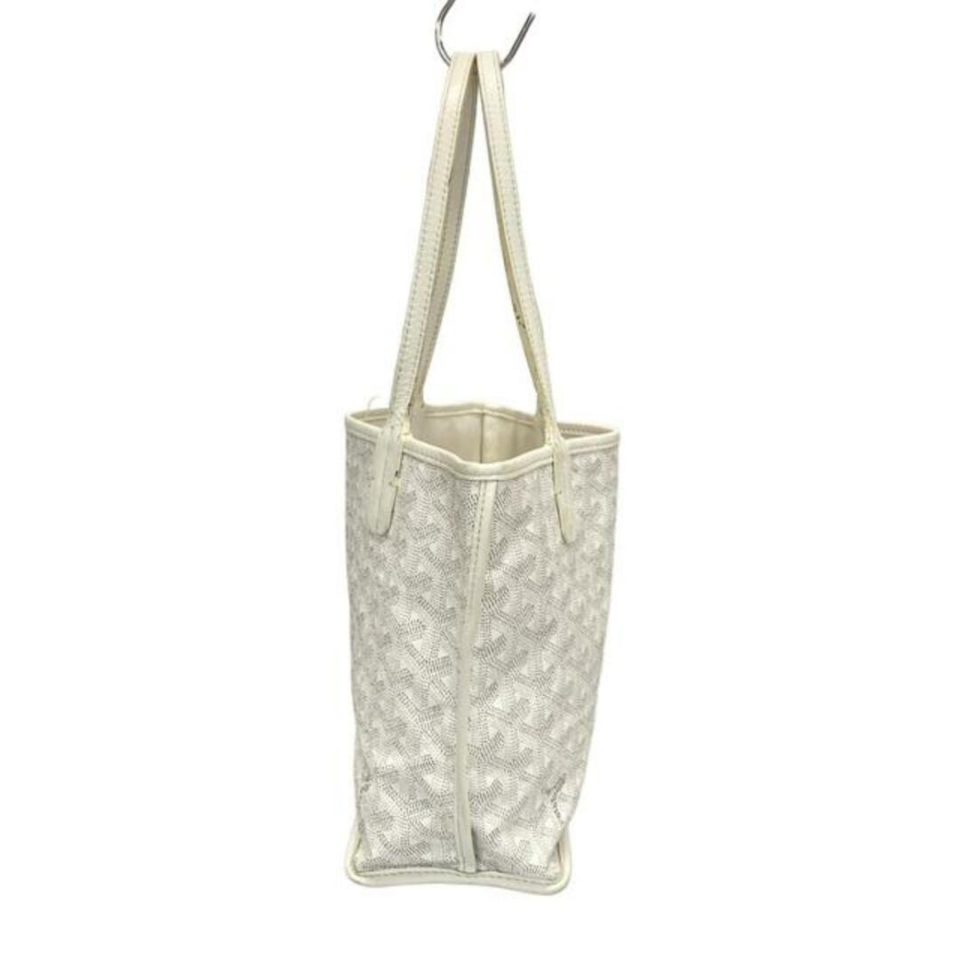 GOYARD - GOYARD(ゴヤール) トートバッグ アンジュ ミニ 白 GOYARD - GOYARD(ゴヤール) トートバッグ アンジュ ミニ 白