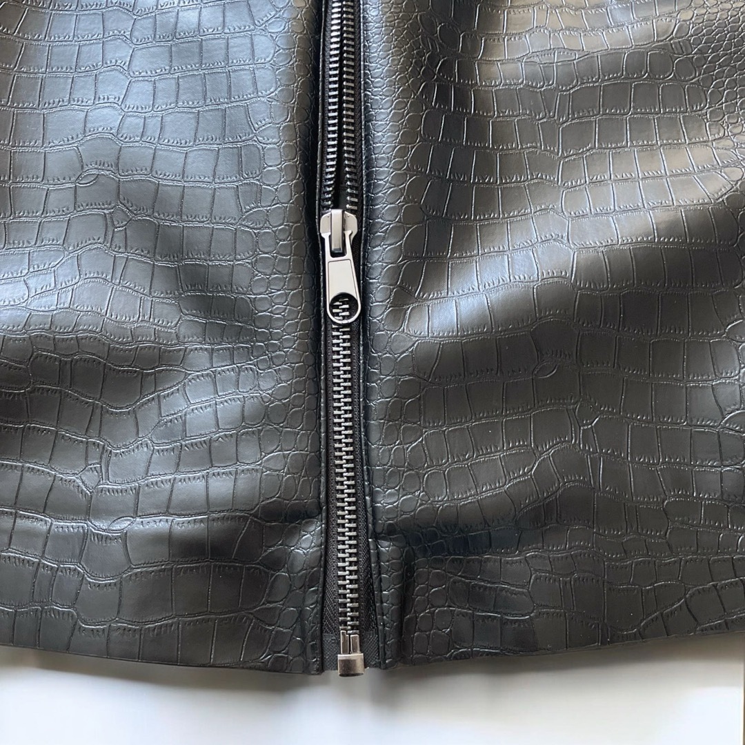 ZARA - 美品✨ZARA ザラ ライダース 合皮 レザー ジャケット ZARA - 美品✨ZARA ザラ ライダース 合皮 レザー ジャケット