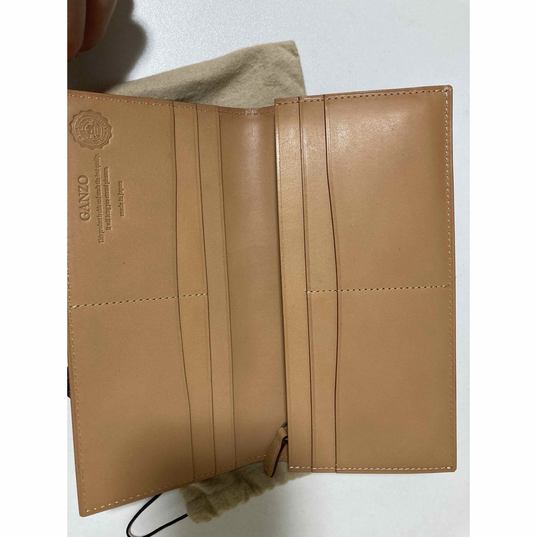 GANZO - GANZO ガンゾ コードバンファスナー小銭入れ付長財布 GANZO - GANZO ガンゾ コードバンファスナー小銭入れ付長財布