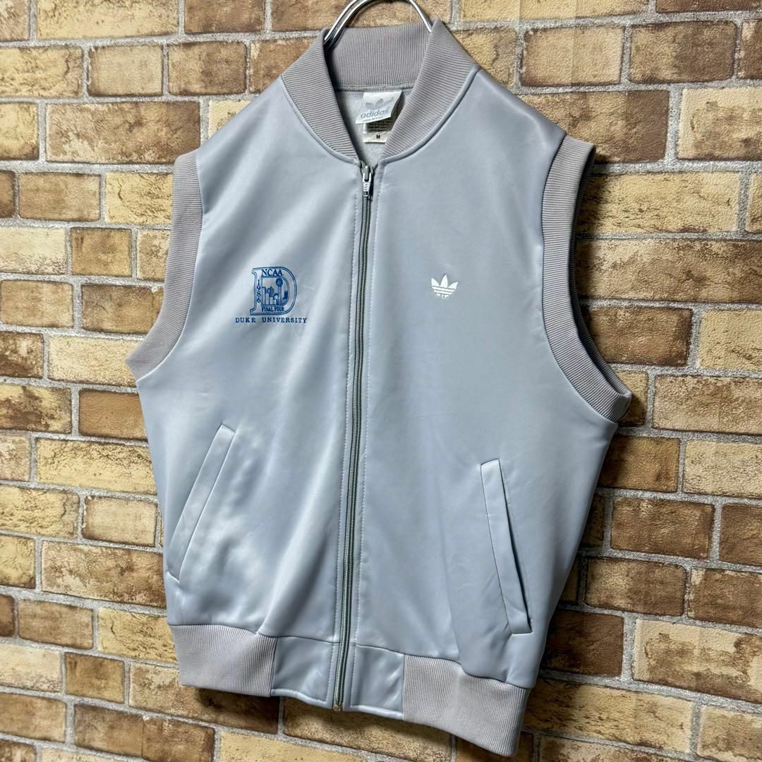 adidas - アディダス USA製 銀タグ トラックジャケット ベスト adidas - アディダス USA製 銀タグ トラックジャケット ベスト