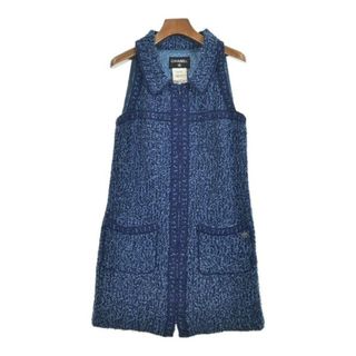 CHANEL - 美品 CHANEL シャネル ニット バイカラー ワンピース CHANEL - 美品 CHANEL シャネル ニット バイカラー ワンピース