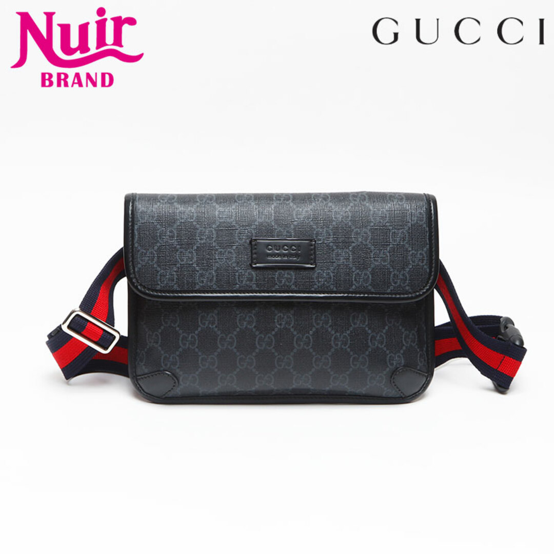 GUCCI - グッチ GUCCI GGスプリーム ウェブラインストラップ GUCCI - グッチ GUCCI GGスプリーム ウェブラインストラップ