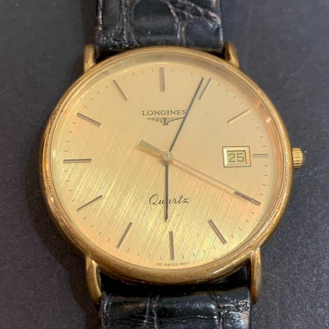 LONGINES - LONGINES クォーツ メンズウォッチ 腕時計 デイト LONGINES - LONGINES クォーツ メンズウォッチ 腕時計 デイト