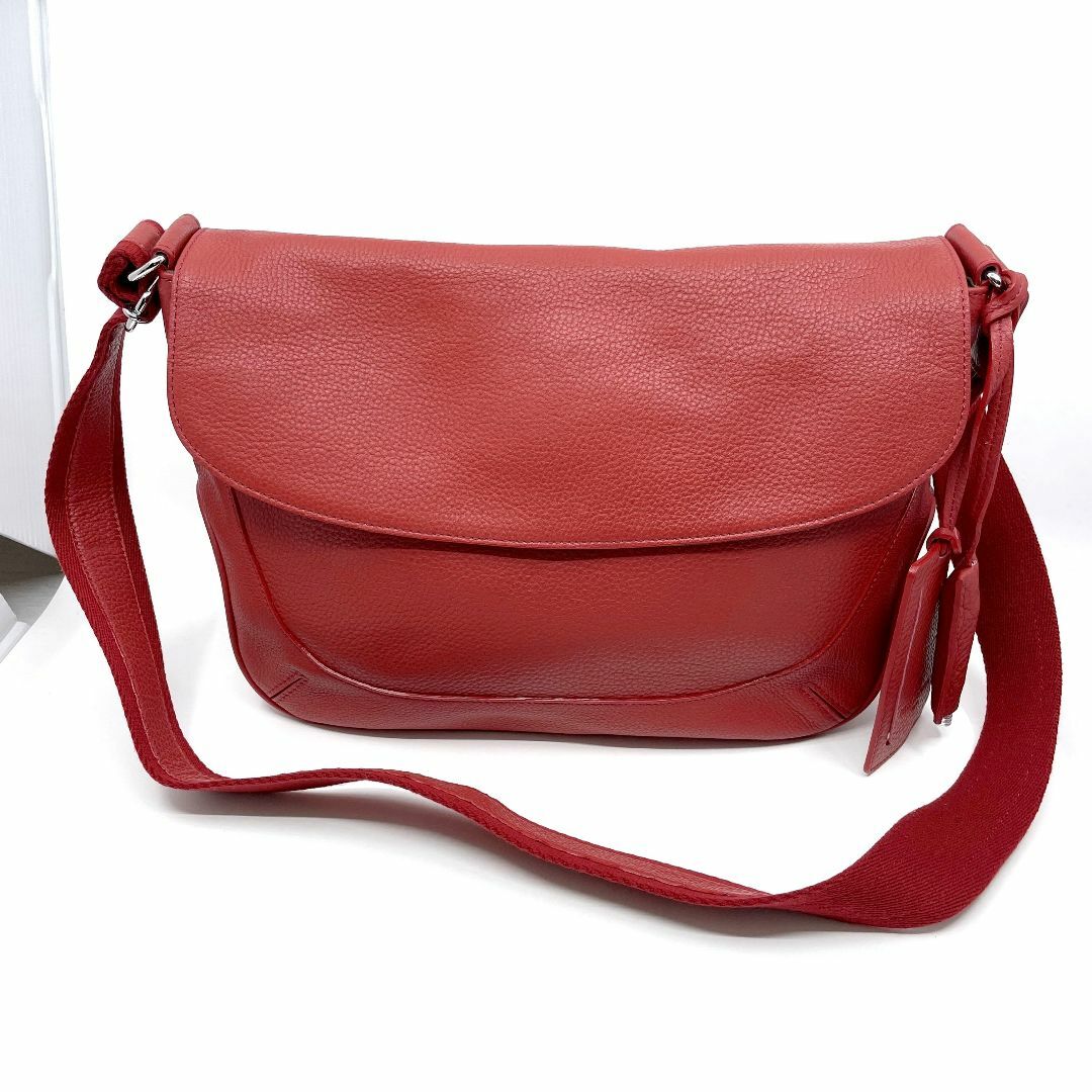 PELLE MORBIDA - 美品 ペッレ モルビダ ショルダーバッグ レザー PELLE MORBIDA - 美品 ペッレ モルビダ ショルダーバッグ レザー