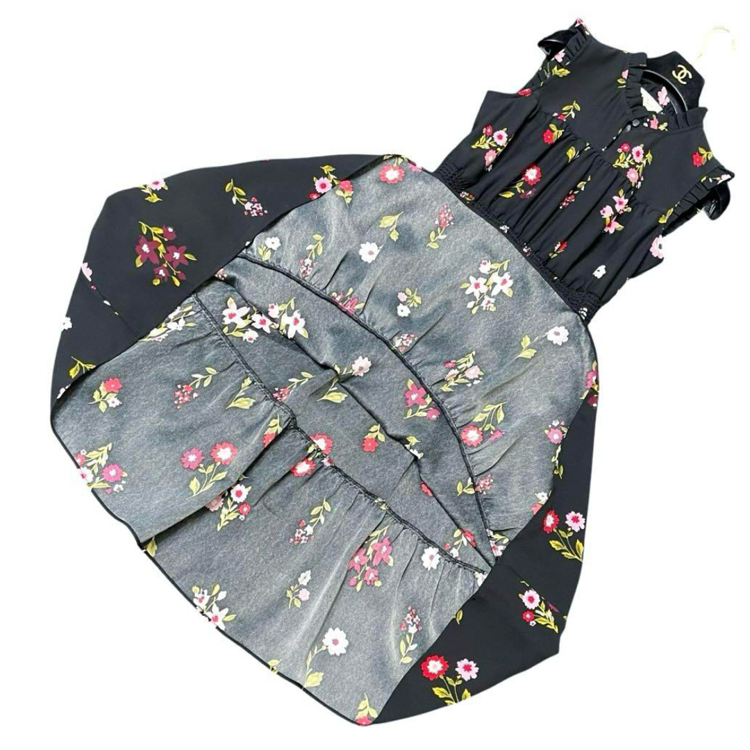 kate spade NEW YORK - 良品 kate spade ティアード フリル 腰 kate spade NEW YORK - 良品 kate spade ティアード フリル 腰