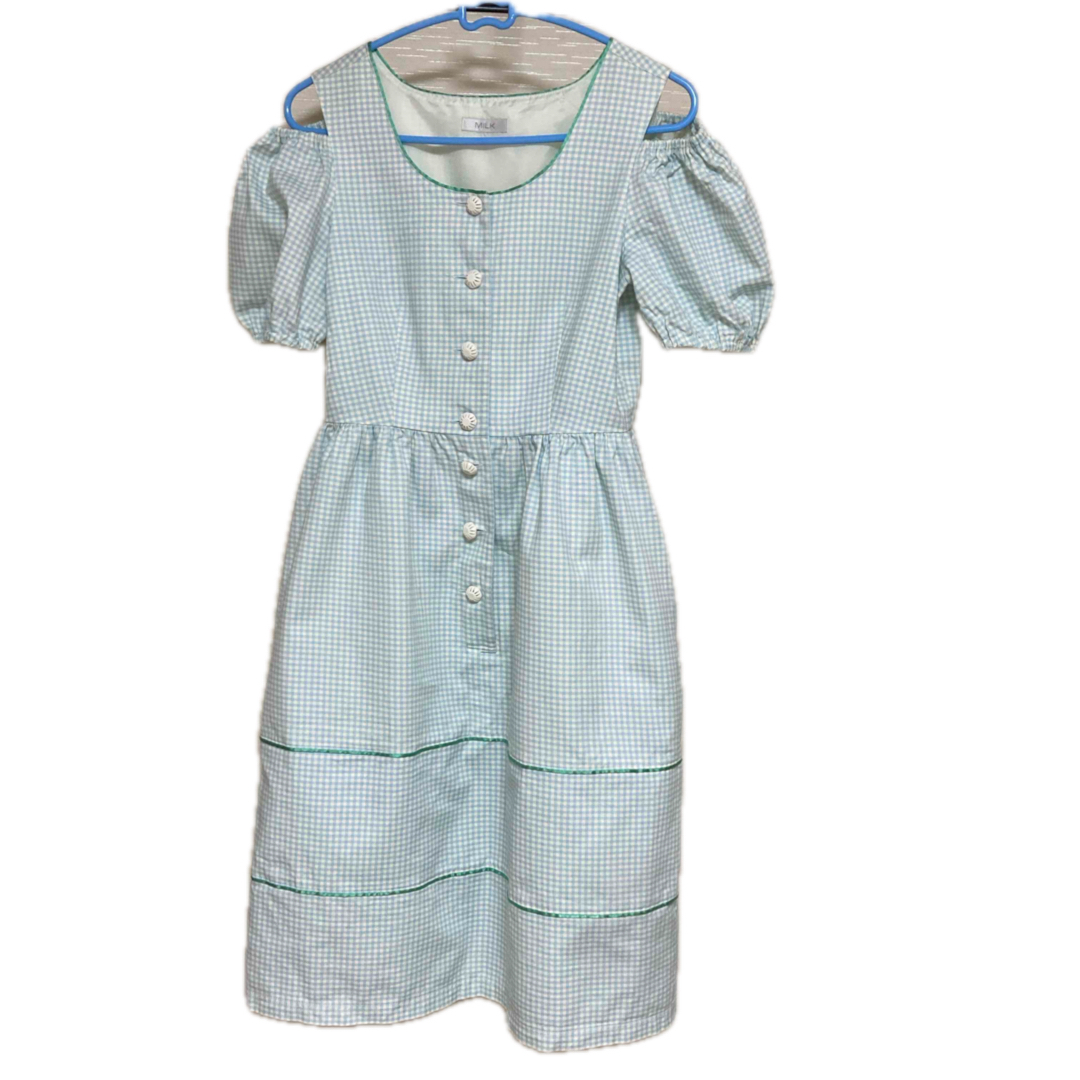 MILK - MILK 半袖ワンピースの通販 by cotton0317's shop MILK - MILK 半袖ワンピースの通販 by cotton0317's shop