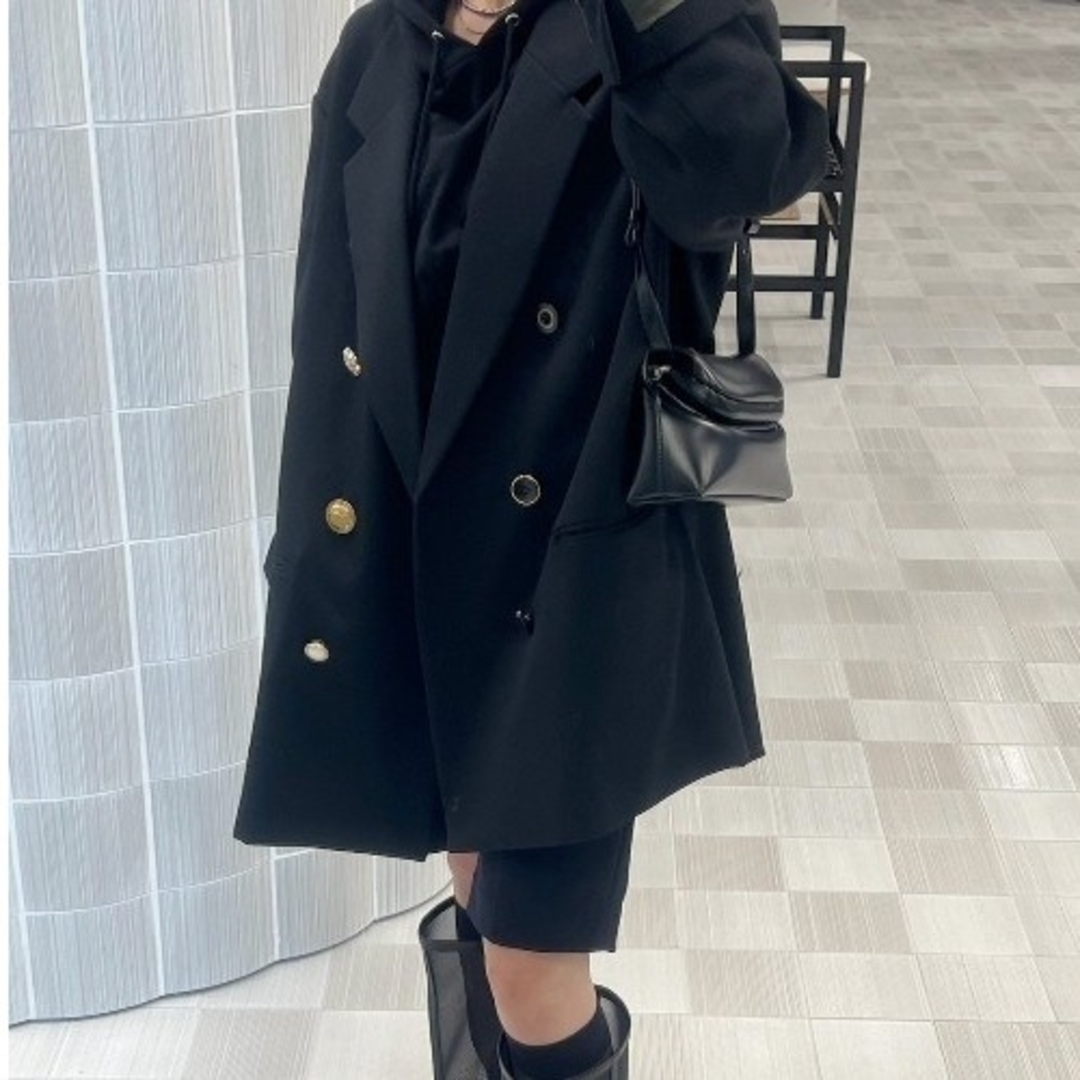 Ameri VINTAGE - Ameri❤️EMBELLISH BUTTON PAPA TW JACKETの Ameri VINTAGE - Ameri❤️EMBELLISH BUTTON PAPA TW JACKETの