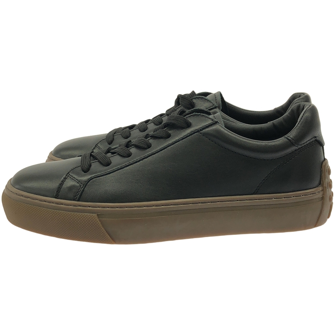 TOD'S - TOD'S トッズ ローカット レザースニーカー ブラック TOD'S - TOD'S トッズ ローカット レザースニーカー ブラック