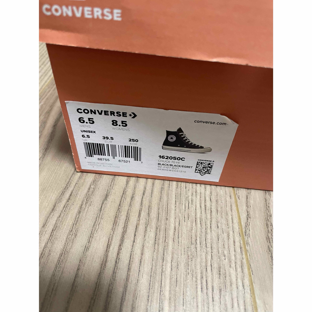CONVERSE - 新品CT70 CONVERSE 25cm 黒 ハイカット Hi CONVERSE - 新品CT70 CONVERSE 25cm 黒 ハイカット Hi