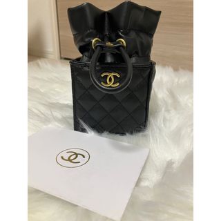 CHANEL - 極極美品!希少☆ガブリエルCHANEL マトラッセ☆巾着 CHANEL - 極極美品!希少☆ガブリエルCHANEL マトラッセ☆巾着